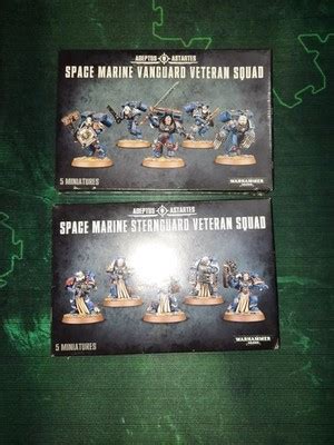 New Warhammer 40k Space Marines Sternguard Veterans Teams Set See