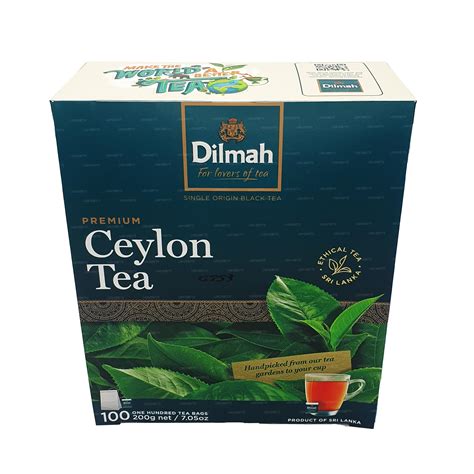 Dilmah Premium Ceylon Tea 200g 100 Tea Bags Desertcart Maldives