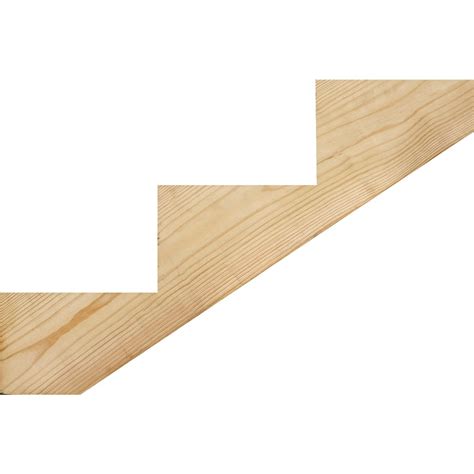 2 In X 10 In 3 Step Treated Precut Stair Stringer Model 1505 Hills Flat Lumber