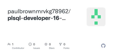 Github Paulbrownmrvkg78962plsql Developer 16 License Key