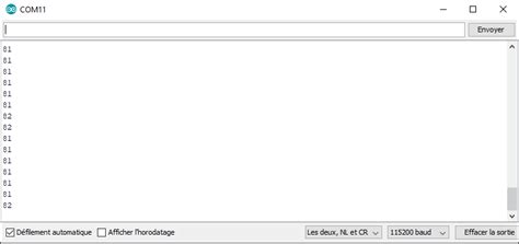 Offset Between The Emitted Data From The Arduino And Those Received By