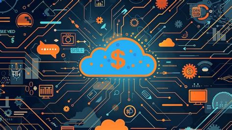 Cloudcomputingcostefficiencypayperuse Premium Ai Generated Image
