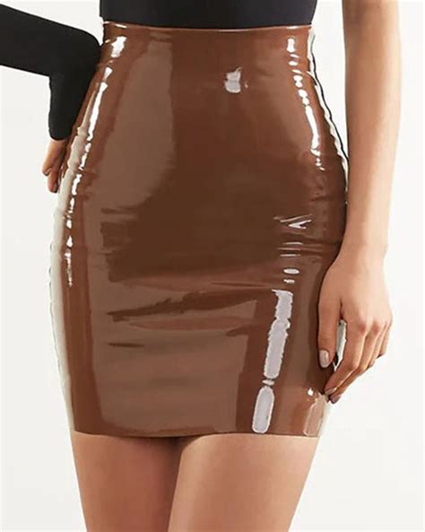 Commando Faux Patent Leather Mini Skirt An Intimate Affaire