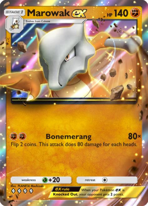 Primeape Marowak Ex Hitmonlee Pokemoncard