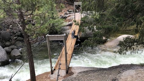 Wawona Swinging Bridge Yosemite Youtube