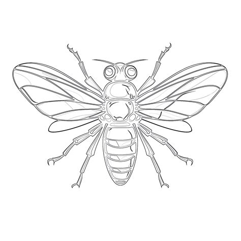 Insect Printable Coloring Pages 2025