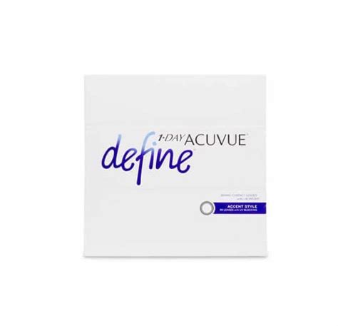 1 Day Acuvue Define Accent Style 90 Pack Calgary Eye Clinics