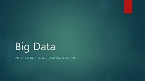 big data course bigdata hub ppt