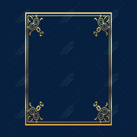 사각형 반사 벡터 테두리 Png 일러스트 무료 다운로드 Lovepik