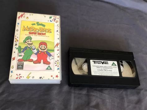 Super Mario Bros Super Show Vhs Beanstalk Dic Nintendo Tempo