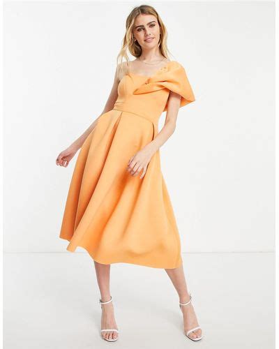 Asos Midi Prom Dresses For Women Up To 75 Off Lyst