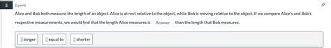 Solved 1 Point Which Principle Holds That The Lorentz