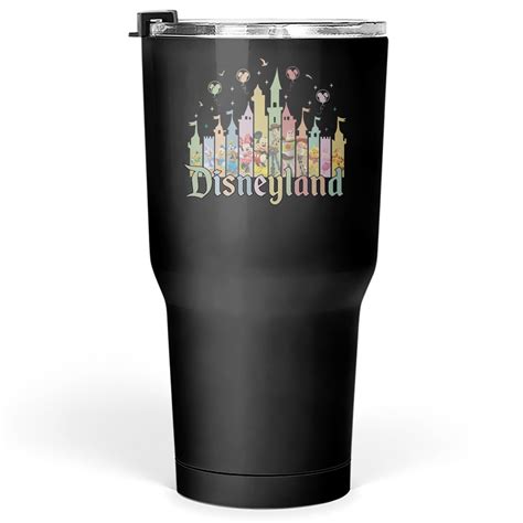 Disneyland Castle Tumblers 30 Oz Disney Character Tumblers 30 Oz
