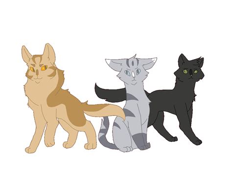 Lionblaze Jayfeather And Hollyleaf By Prussiawashere999 On Deviantart