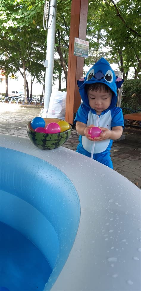 야외 물놀이 영아 향기나무 어린이집 갤러리 온양온천감리교회