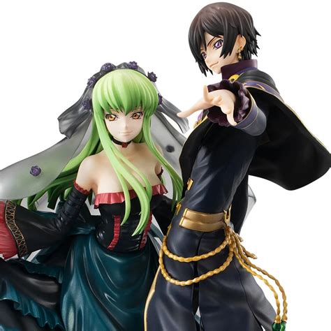 Code Geass Figurine De Cc Et Lelouch Lamperouge Code Geass
