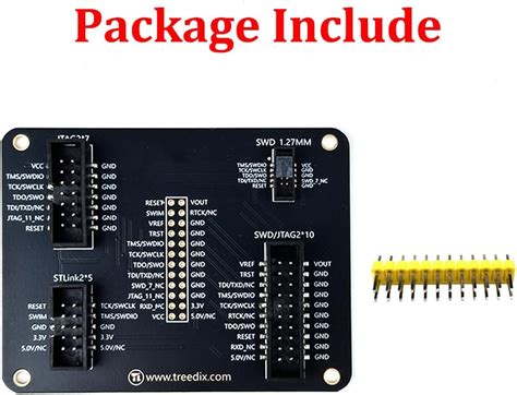 Treedix Jtag Breakout Board Adapter Board Multi Function Adapter Conve
