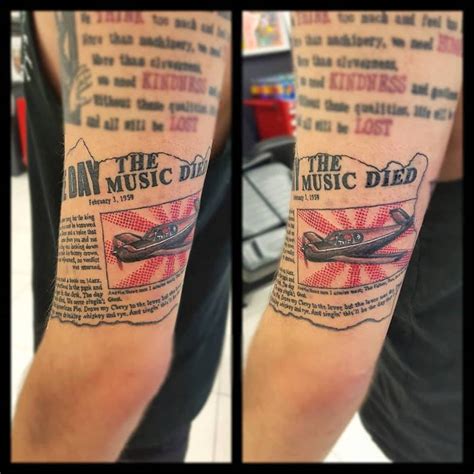 Bye Bye Miss American Pie By Kaleidoscope Tattoos On Deviantart