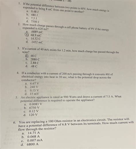 Solved You Are Replacing A Ohm Resistor In An Chegg Com