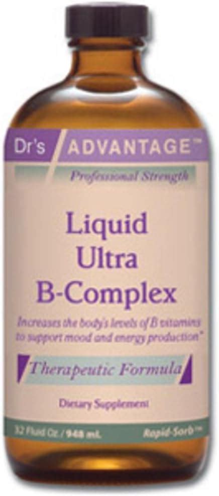 Drs Advantage Liquid Ultra B Complex 32 Fl Oz Health