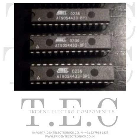 AT 90S4433 8 PI Atmel Processor 8 Bit Microcontrollers MCU 4K Flash 3V At Best Price In Mumbai