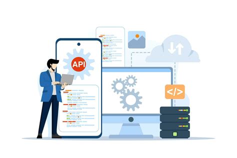 api application programming interface concept of online gear engine