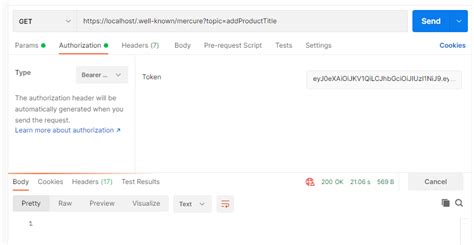 subscribe user with token · dunglas mercure · discussion 604 · github