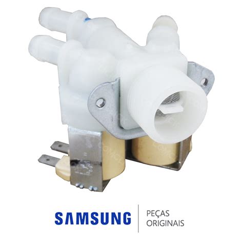 Válvula de Entrada de Água Tripla V Lavadora e Secadora Samsung WD Q V WD RJFF WD RJFF