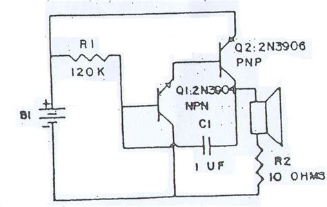 Circuitos Digitales En La Educaci N Circuito Transistor Como Oscilador