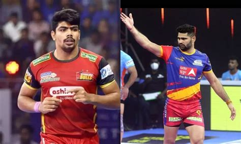 Vivo Pro Kabaddi 9 Pawan Sehrawat And Pardeep Narwal To Go Under The