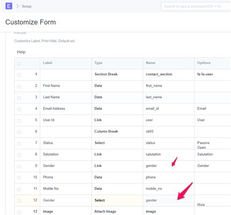 Customfild Gender Issue 9671 Frappe Erpnext GitHub