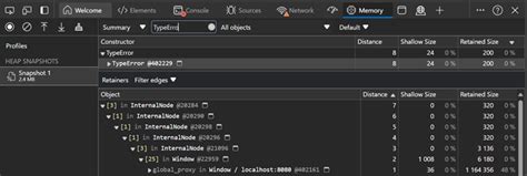 typeerror memory leak playground