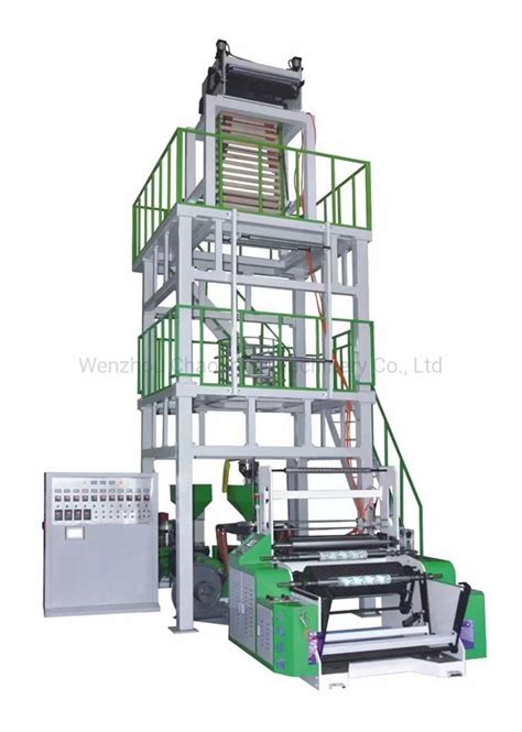 High Speed Biodegradable Pla Pbat Pe Blown Film Machine Aba Three Layer