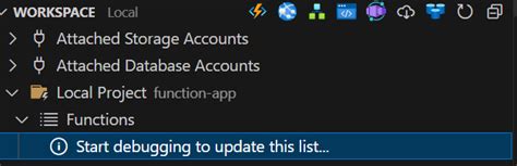 Workspace Vsc And Function App Microsoft Qanda