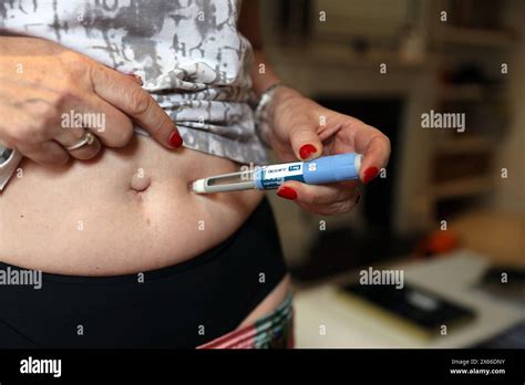 Pic Shows Ozempic Injection Semaglutide Pen Pic Posed By Model Pic