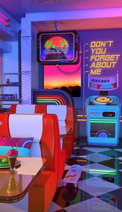 Diner Aesthetic Neon Aesthetic Vintage Aesthetic Aesthetic Women