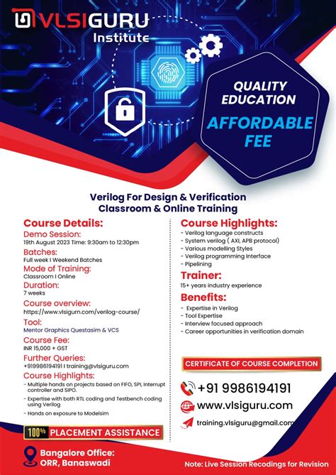 vlsiguru training institute on linkedin verilogdesign vlsidesign