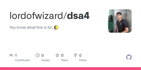 Github Lordofwizarddsa4 You Know What This Is For