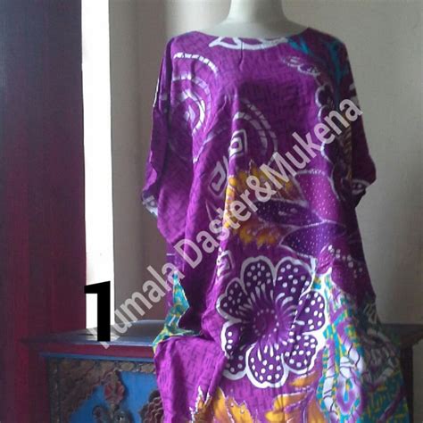 Mukena Batik Kencana Ungu Bakul Baju