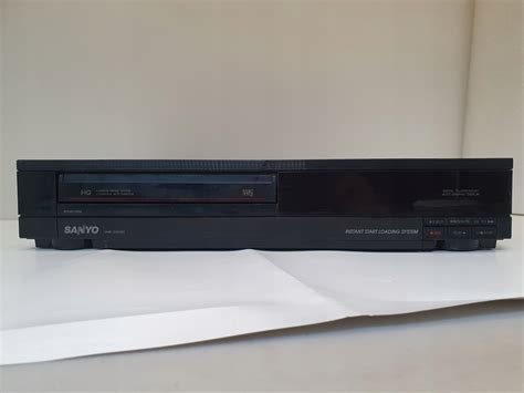 Odtwarzacz VHS SANYO VHR EE Czarny A Oficjalne Archiwum Allegro