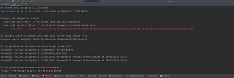 IDEA中Git当前分支修改代码后不提交代码如何切换分支 知乎