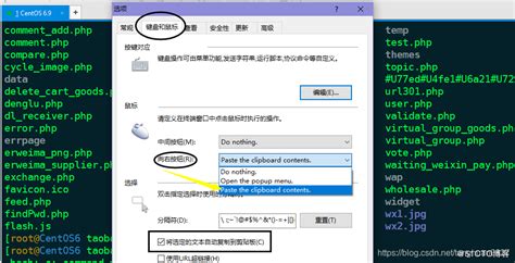 Xshell设置`左键复制右键粘贴`功能xshell设置左键复制右键粘贴 Csdn博客