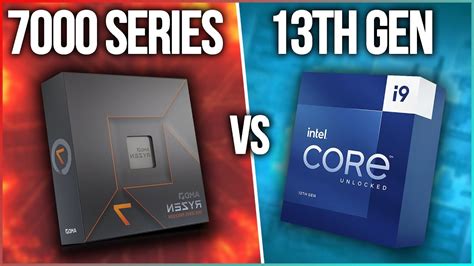 Intel 13th Gen Vs Amd Ryzen 7000 Desktop Cpu Showdown