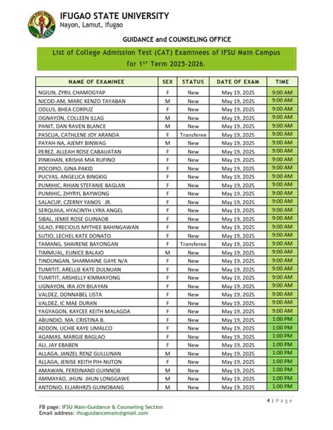 Ifsu Registrars Ifsu Registrars Office Lamut Campus