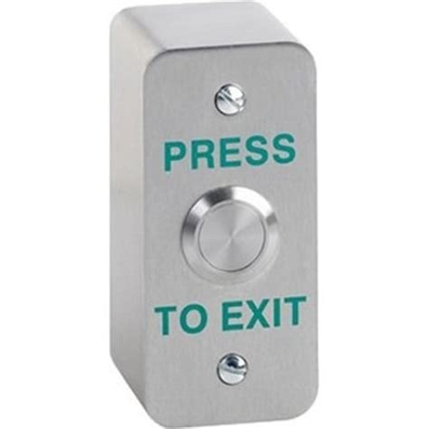 cdvi rte as rte button vr narrow ss surface pte