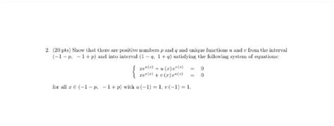 Solved Show That There Are Positive Numbers P And Q And Chegg Com