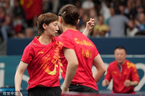 高清：巴黎奥运乒乓球女团16强赛 中国vs埃及 搜狐大视野 搜狐新闻