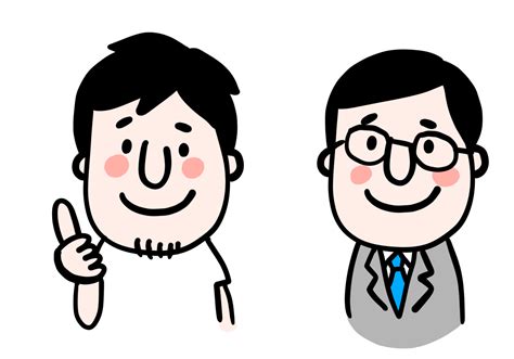 父の日のpopに使える！超簡単なお父さんのイラストの描き方 すごはん ｜ たのしごと