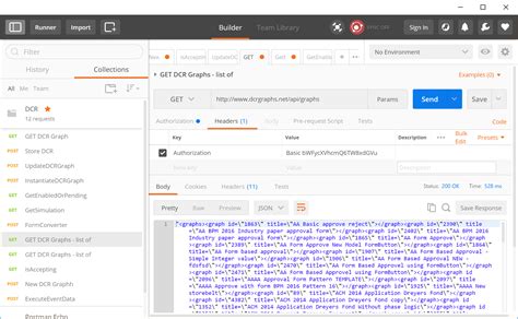 Using Postman To Access DCR Active Repository