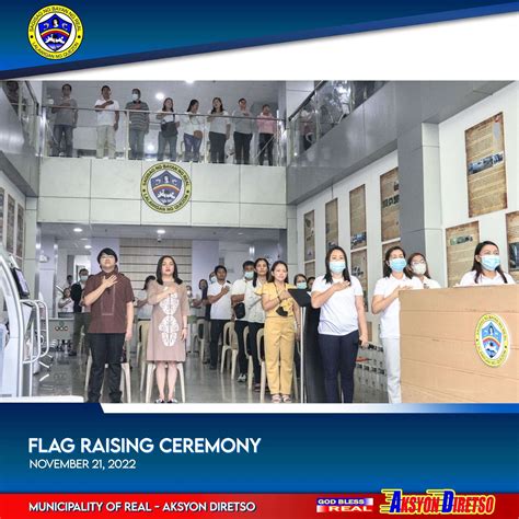 Flag Raising Ceremony November 21 2022
